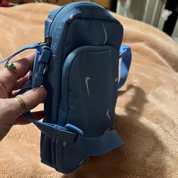 Nike | Bags | Blue Nike Crossbody Purse | Poshmark